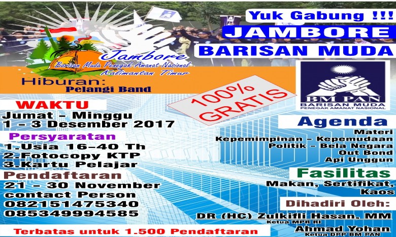 BM PAN Akan Gelar Jambore di Kukar