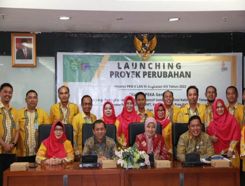 Launching Dua Proper Peserta PKN II LAN RI Angkatan XIV 2022